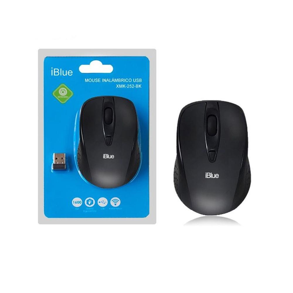 Mouse Iblue Micro Wireless V2 XMK-252 Negro - Oechsle