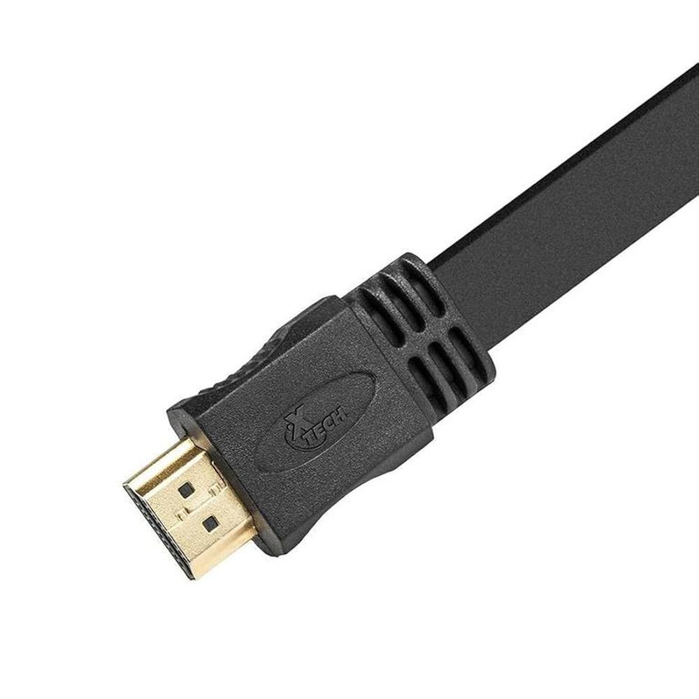 Cable HDMI Plano con Conector Macho a Macho 3 mts XTC-410 - Oechsle