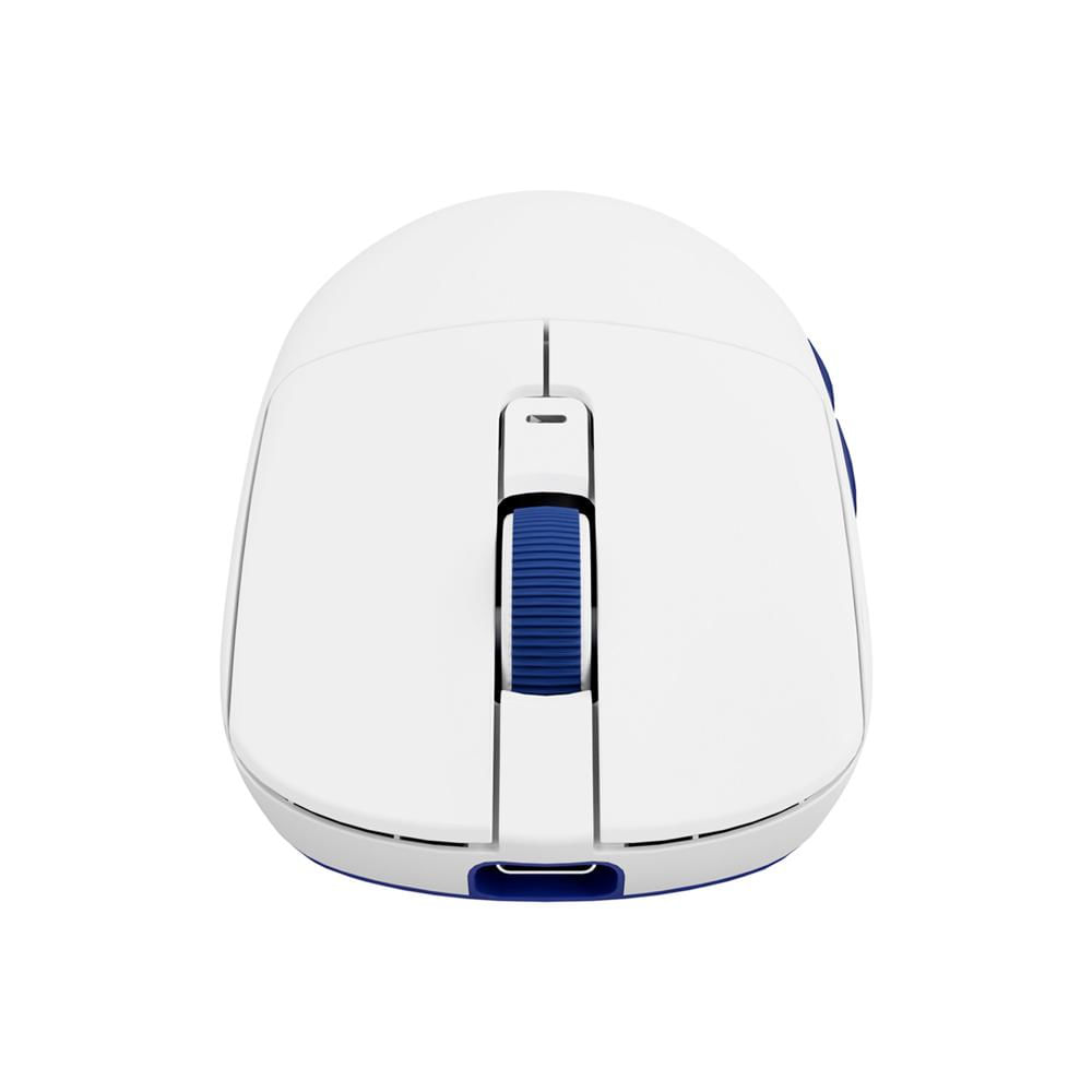 Mouse Gamer Royal Kludge M30-Paw 12000 Dpi Wireless BT White Blue ...