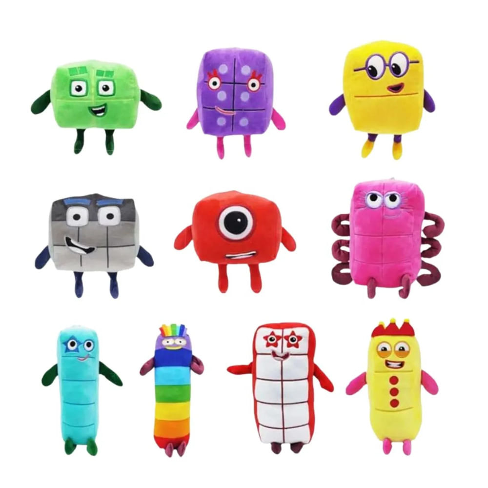 Peluche Number Blocks 5 Importados Number Five| Oechsle - Oechsle