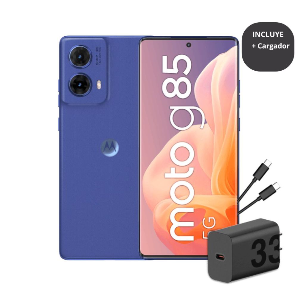 Celular Motorola MOTO G85 5G ROM 256GB RAM 8GB XT2427-1 Azul Eléctrico - Oechsle