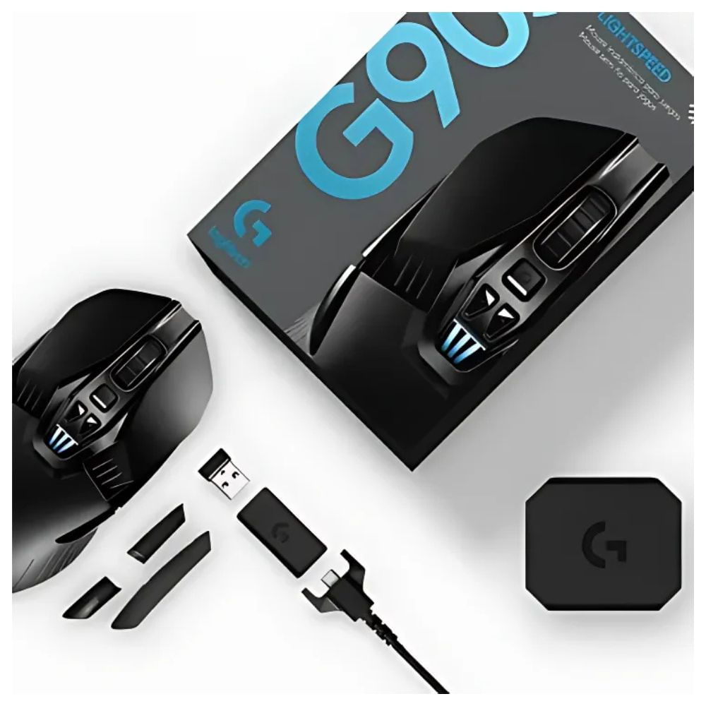 Mouse Gaming Logitech G903 Hero Lightspeed Wireless Black - Oechsle