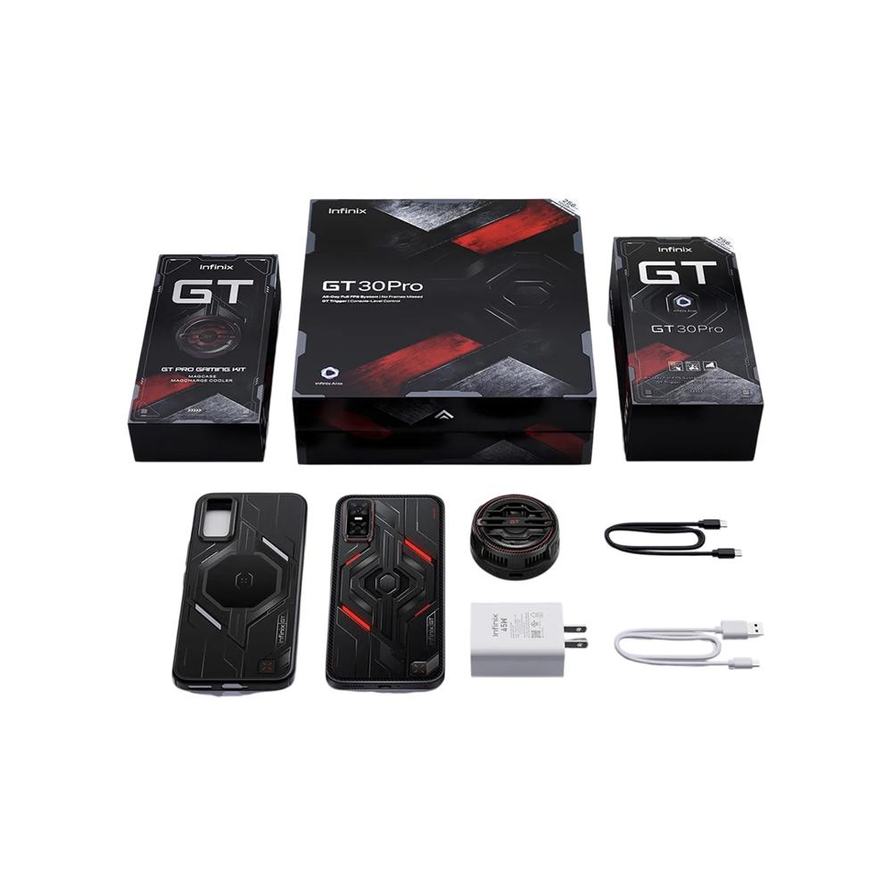 Infinix GT 30 Pro 12Gb Ram Dark Flare 256GB Rom con Kit Gaming con Mica ...