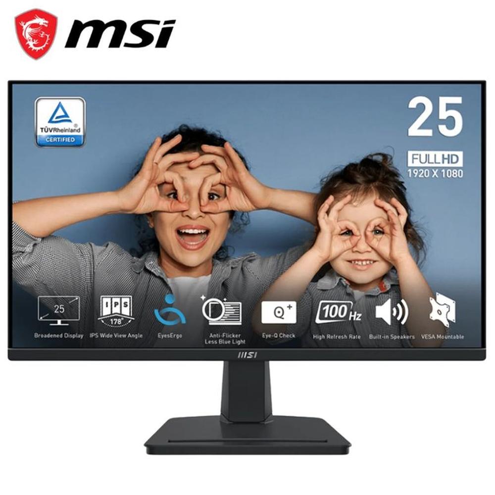 Monitor MSI PRO MP251 245 IPS FHD 100Hz 1ms Parlante - Oechsle