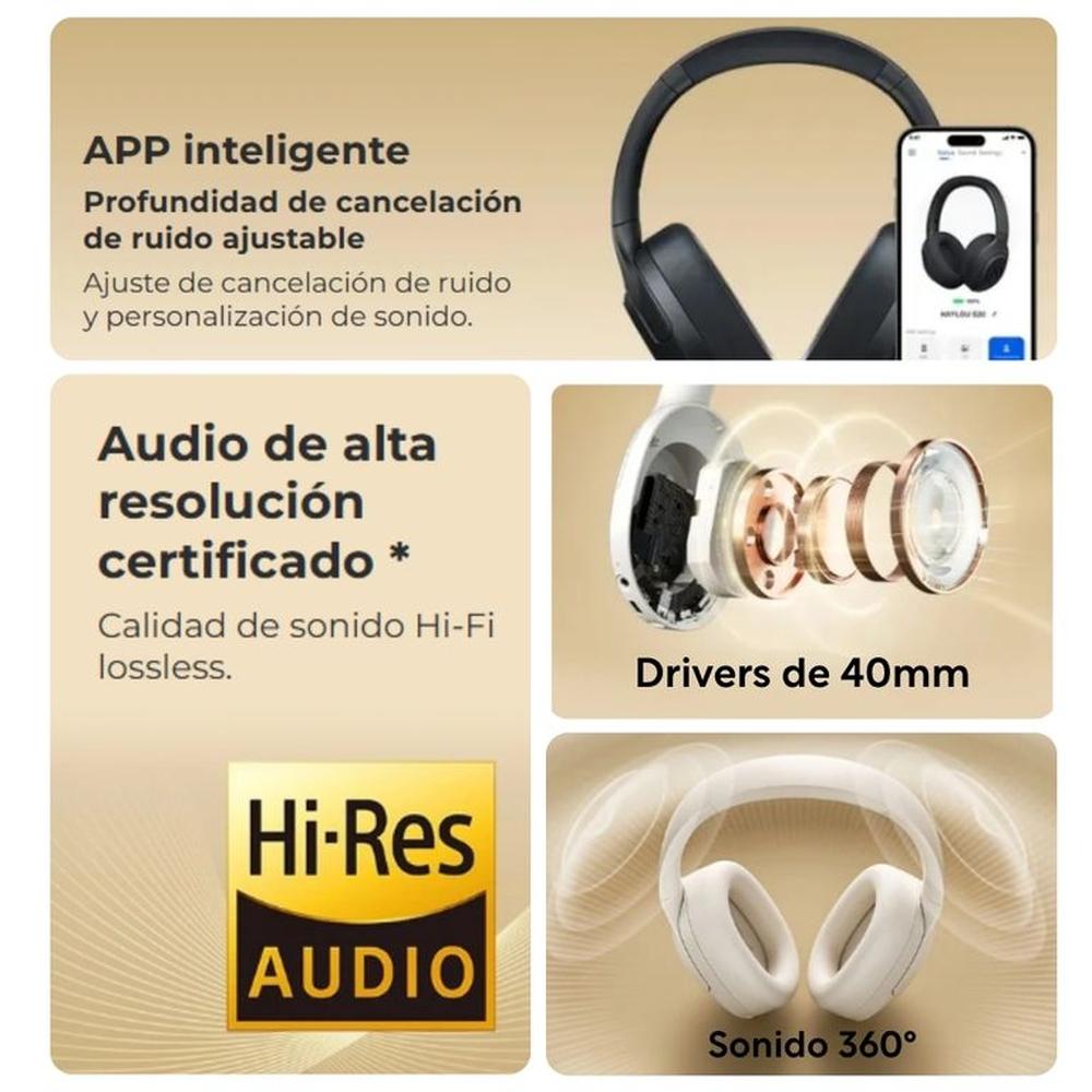 Audifono Inalambrico Haylou S30 Pro Diadema Gamer con Micrófono Blanco ...