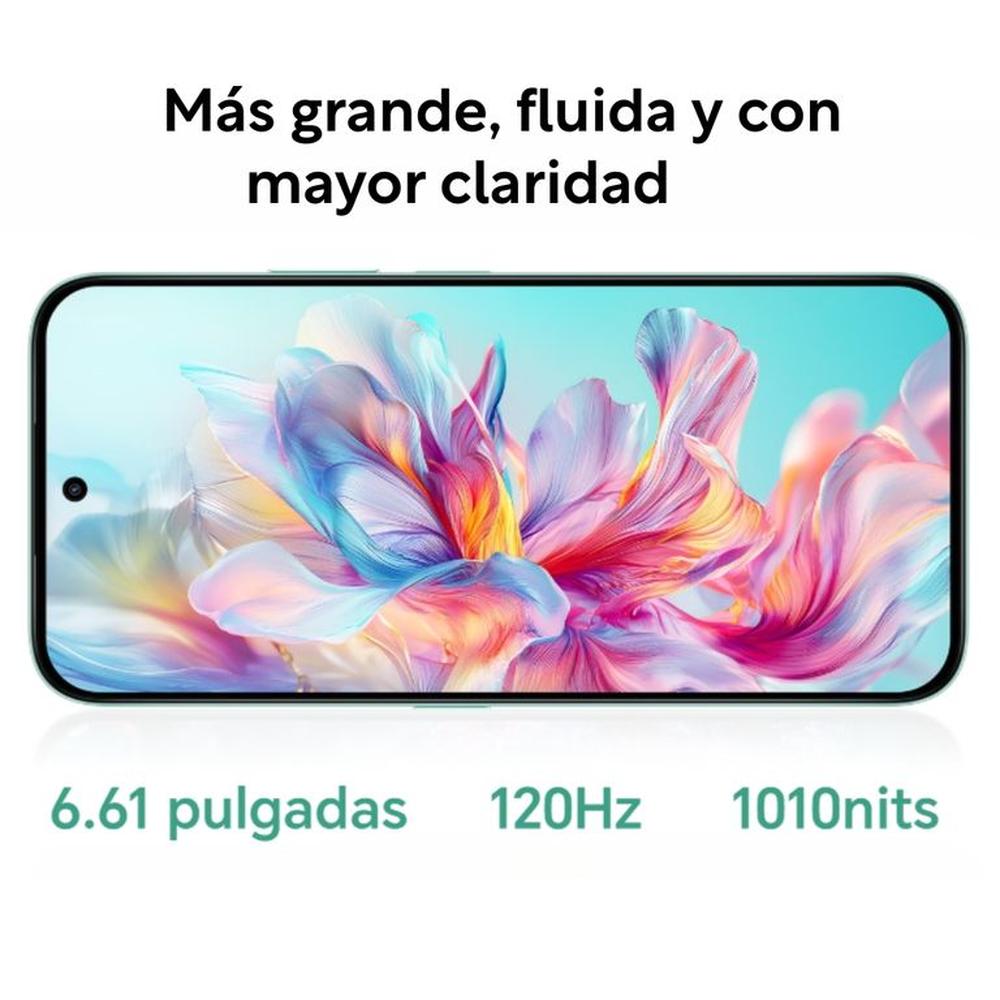 Celular Honor X6C 256GB + 8GB RAM 6.61" Negro - Oechsle