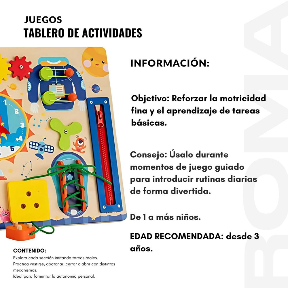 TABLERO DE ACTIVIDADES - JUEGO DIDÁTICO | Oechsle - Oechsle