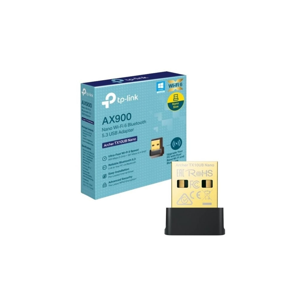 TP-Link Archer TX10UB Nano AX900 - Adaptador USB WiFi 6, velocidad ...