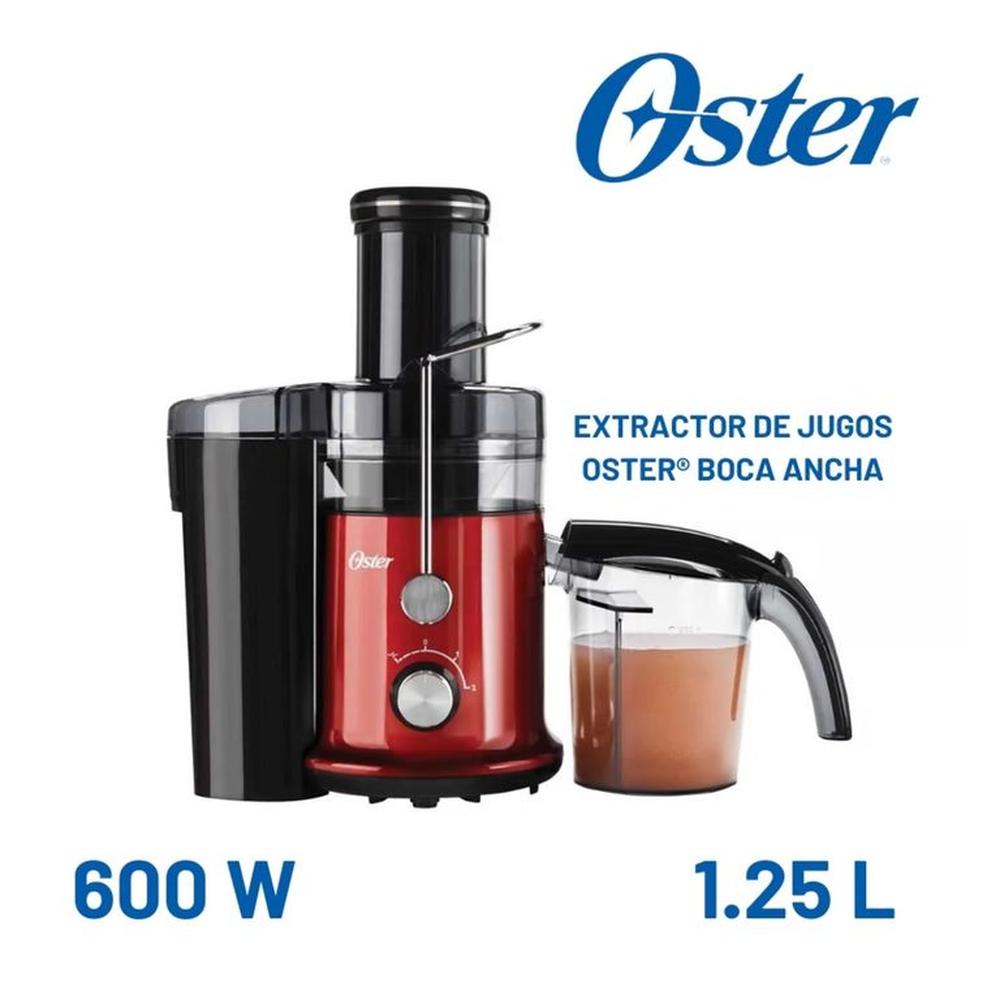 Extractor de jugos Oster® boca ancha FPSTJE320R - Oechsle