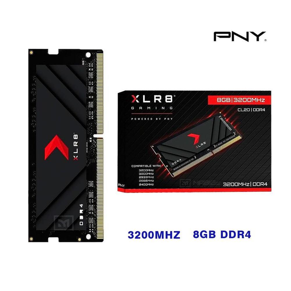 MEMORIA RAM PNY XLR8 Gaming/8GB/DDR4/3200 MHZ/SO-DIMM - Oechsle