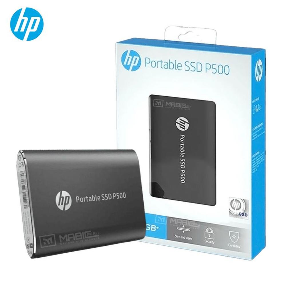 Disco Sólido Externo HP P500 250GB - Negro - Portátil - Oechsle