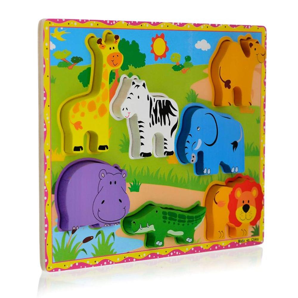 Rompecabeza en Alto Relieve Modelo Animales Selvaticos - Oechsle