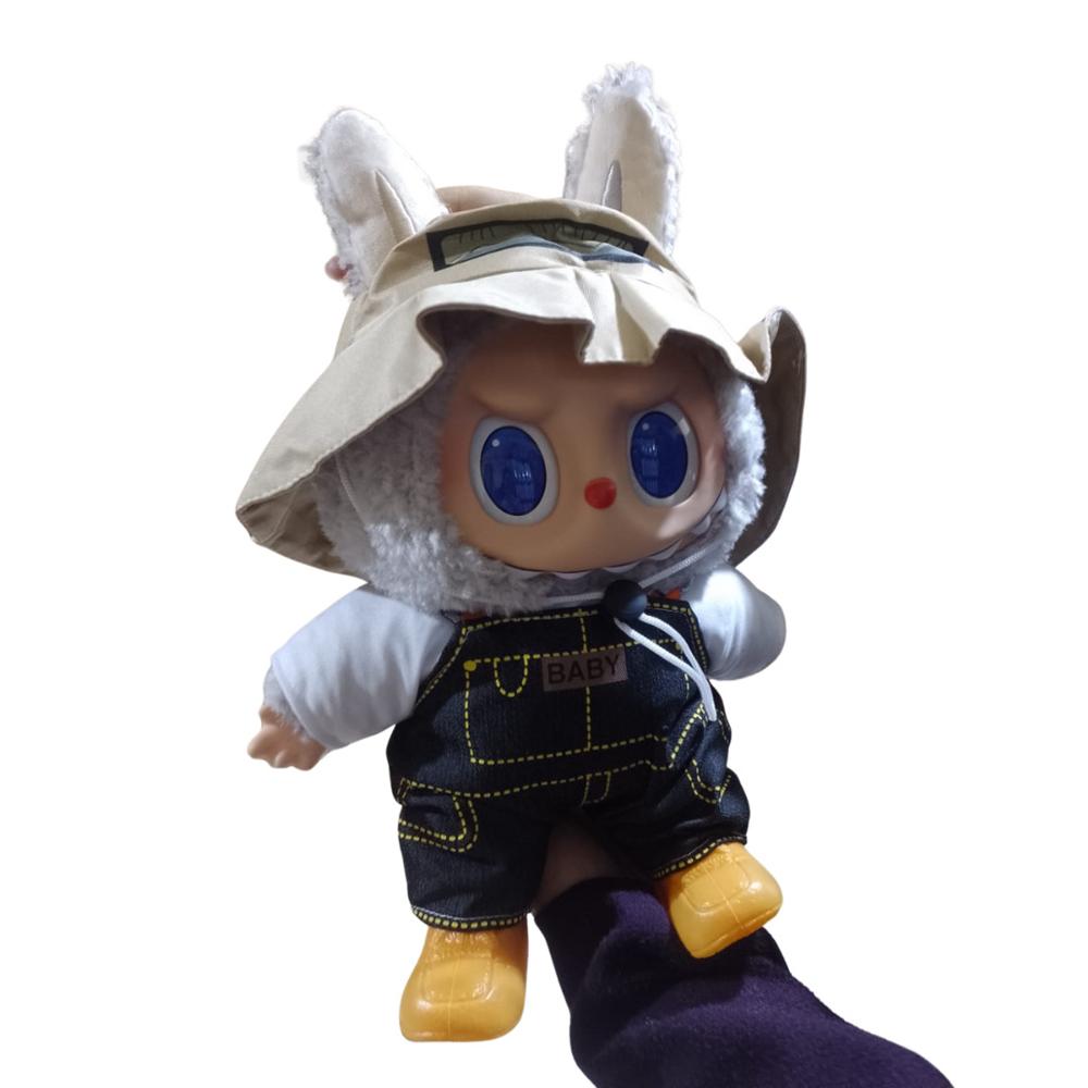 Peluche Grande Labubu Ropita Granjerito - Oechsle