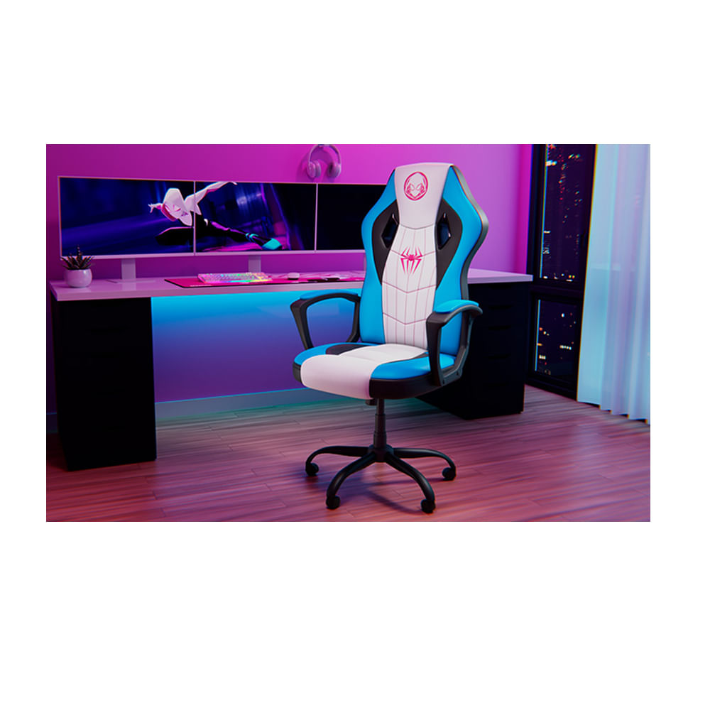Silla Gamer Xtech Con Respaldo Alto Edición Ghost Spider - Oechsle
