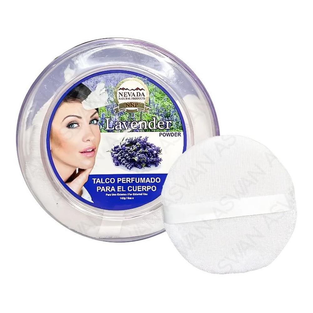 Talco Perfumado Corporal de Lavanda 142 g - NEVADA - Oechsle