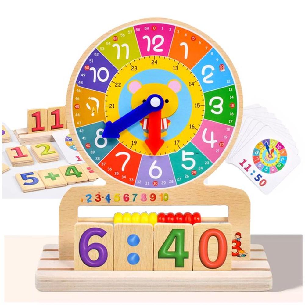 Juego Reloj y Horario Didactico Numerico - Oechsle
