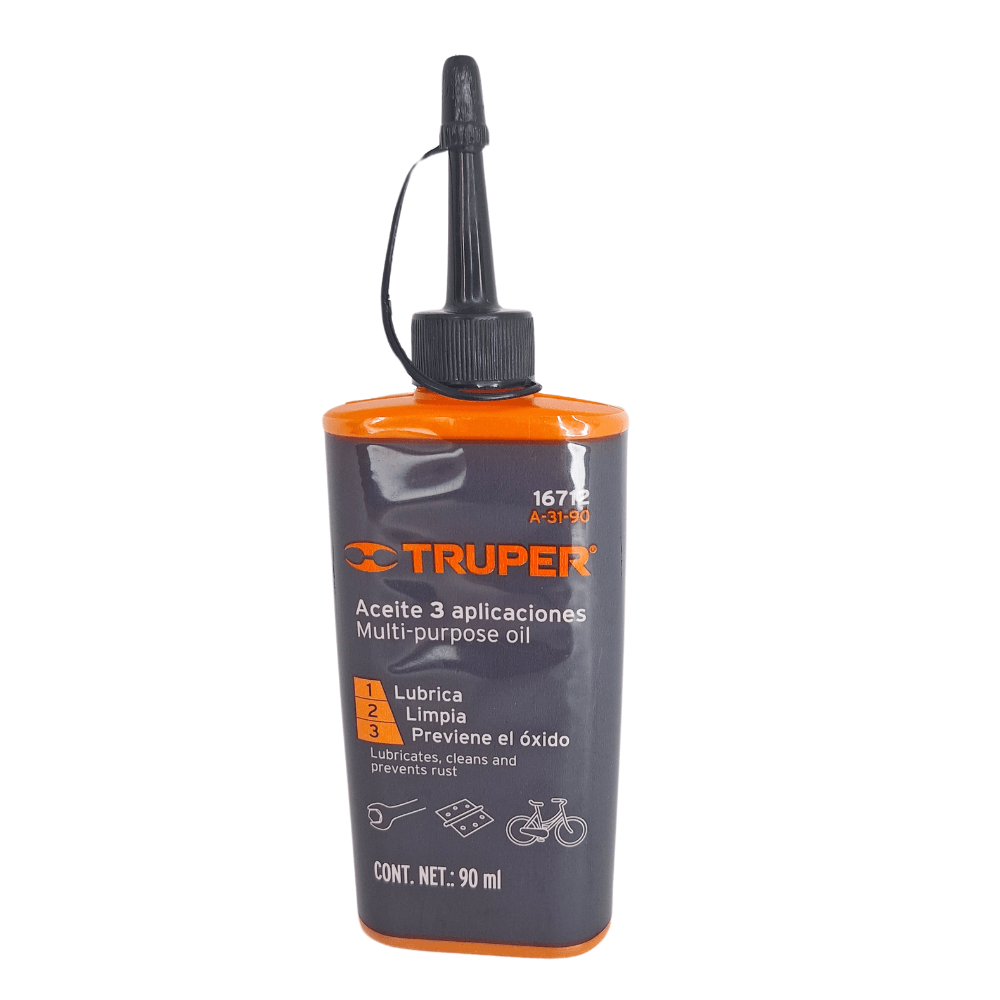 Aceite multiusos, Truper A-31-90, protección contra oxidación y ...