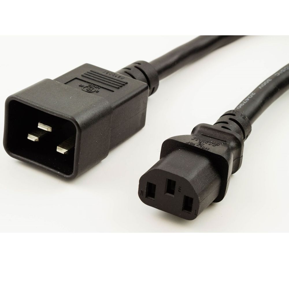 Cable Poder Servidor C13 a C14 Universal 1.5 Metro Negro - 39Y7937 ...