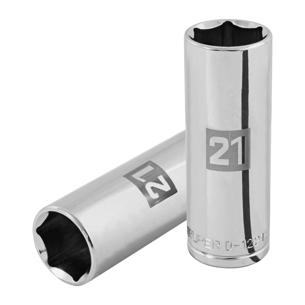 Dado 21mm Hexagonal Tubular Encastre de 1/2" 101009 Truper - Oechsle