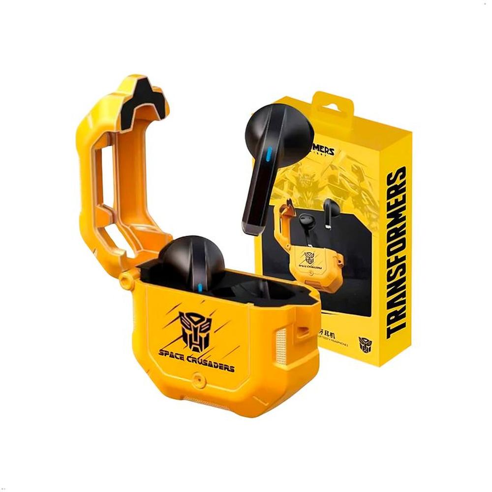 Auriculares inalámbricos Bluetooth Transformers TF-T12 color amarillo - Oechsle