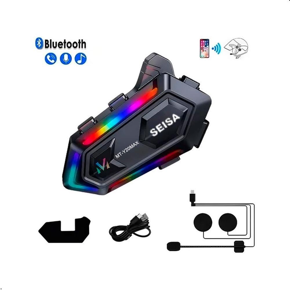 Intercomunicador Seisa MT-Y20MAX Micrófono Bluetooth 5,3 - Oechsle
