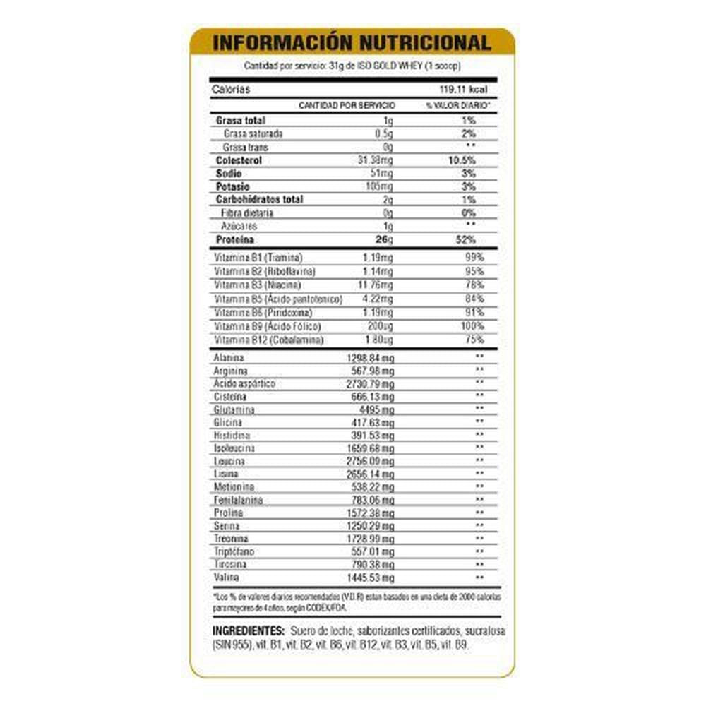 LEVEL PRO ISO GOLD WHEY 6.6LB + BCAA LEVEL 8000 - Oechsle