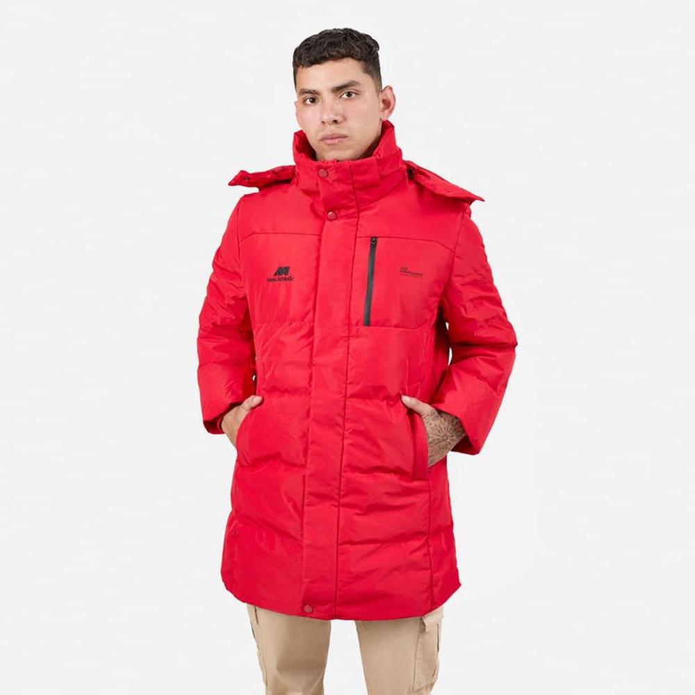 Casaca New Athletic Mark Rojo Hombre - Oechsle