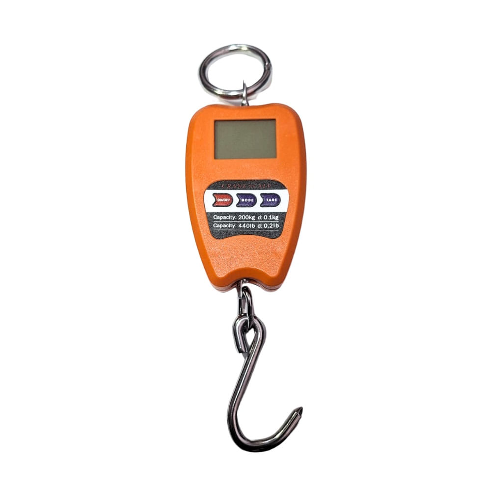 Balanza Colgante Mini Crane Scale 200kg Digital Naranja - Oechsle