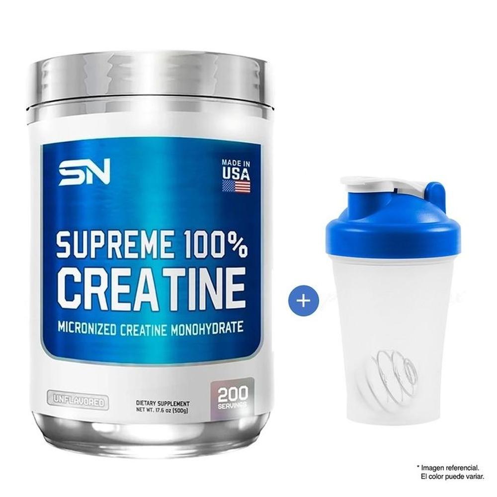CREATINA 500 GR SUPREME NUTRITION Sabor NATURAL - Oechsle