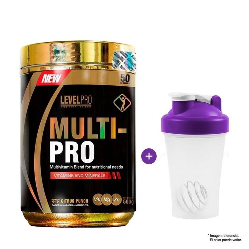 MULTIVITAMÍNICO MULTI-PRO 500 G. LEVEL PRO - Oechsle