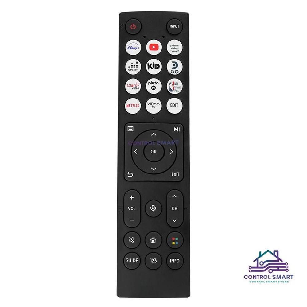 Control Remoto para Hisense Smart TV Sin Mando de Voz - Oechsle