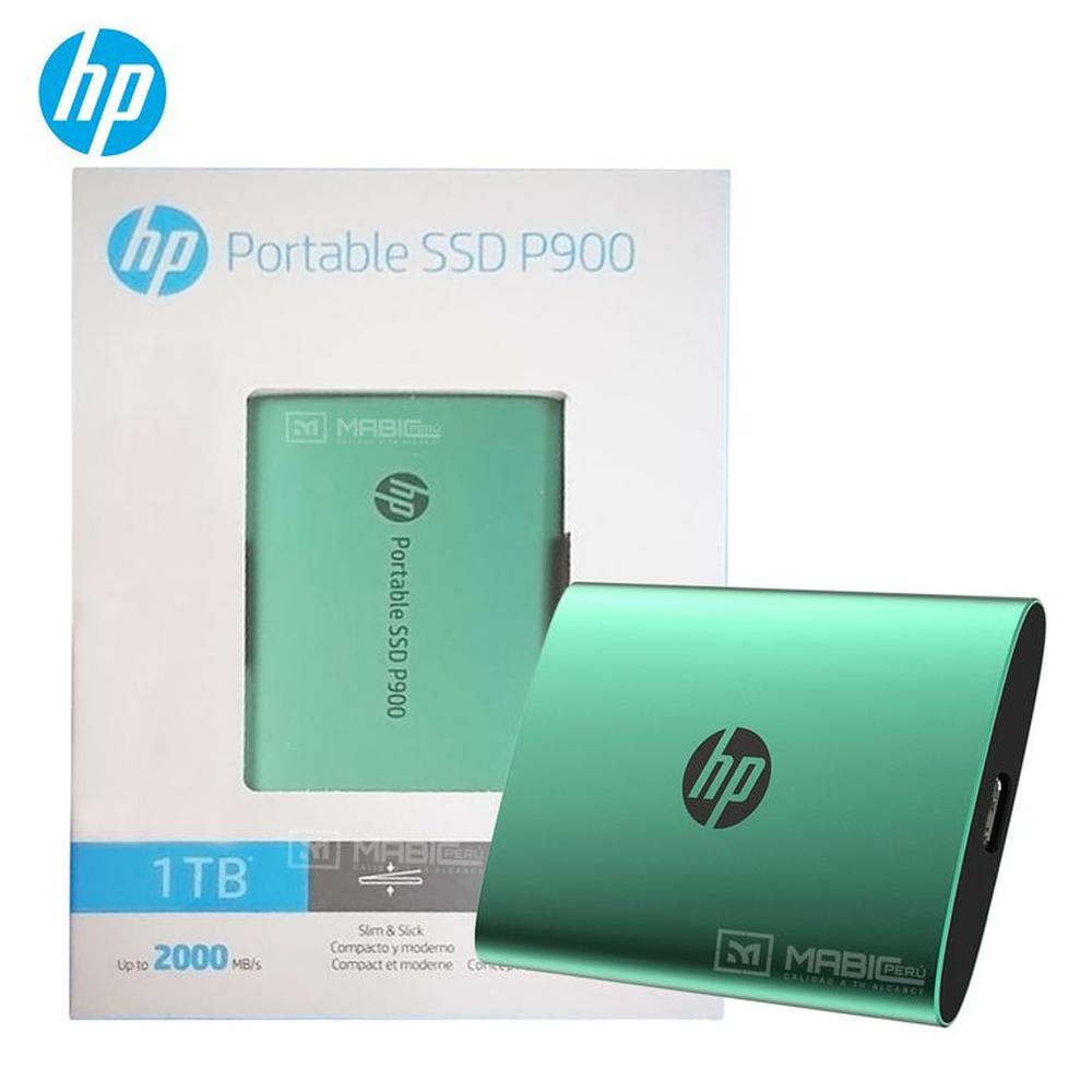 Disco Sólido Externo HP P900 1TB - Verde - Portátil - Oechsle