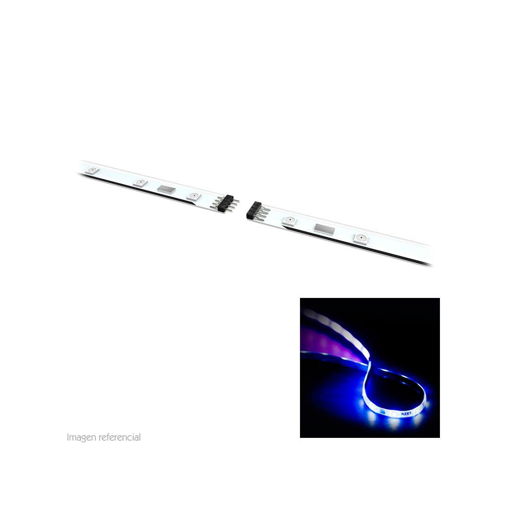 Kit de extensión LED RGB NZXT HUE+ con cables de 30 cm y 10 cm para ...