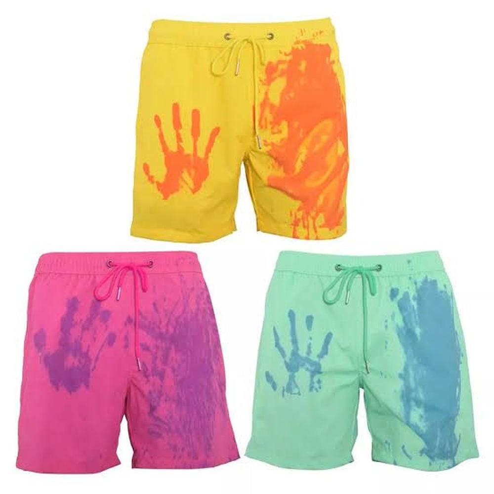 Short Camaleon Mágico Cambia Color Tela Sensible Temperatura - Oechsle
