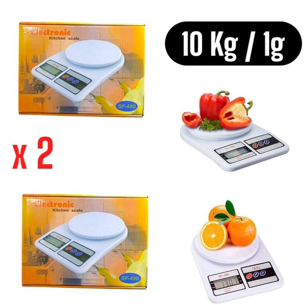 Pack x2 Balanza Digital Cocina 10kg1g Precisa Repostería - Oechsle