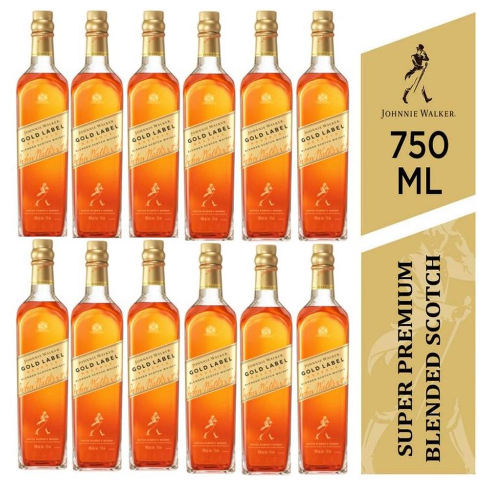 Whisky Gold Label Reserve 750ml - 12 UND - Oechsle