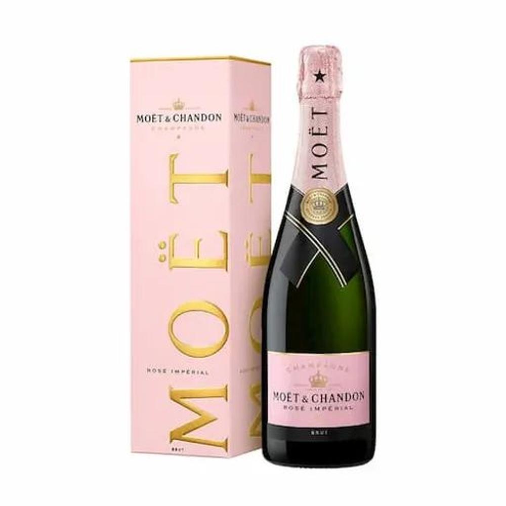 Champagne MOET & CHANDON Rose Imperial Botella 750ml - Oechsle