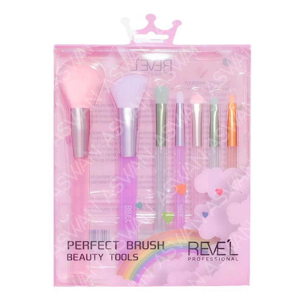 Set De Brochas Perfect Brush x7 Piezas - REVEL - Oechsle