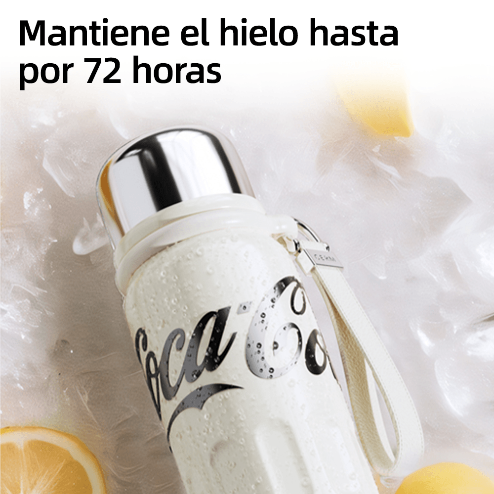 Termo Deportivo Coca-Cola con Correa de Cuero – 540ml / 18 Oz | Oechsle ...