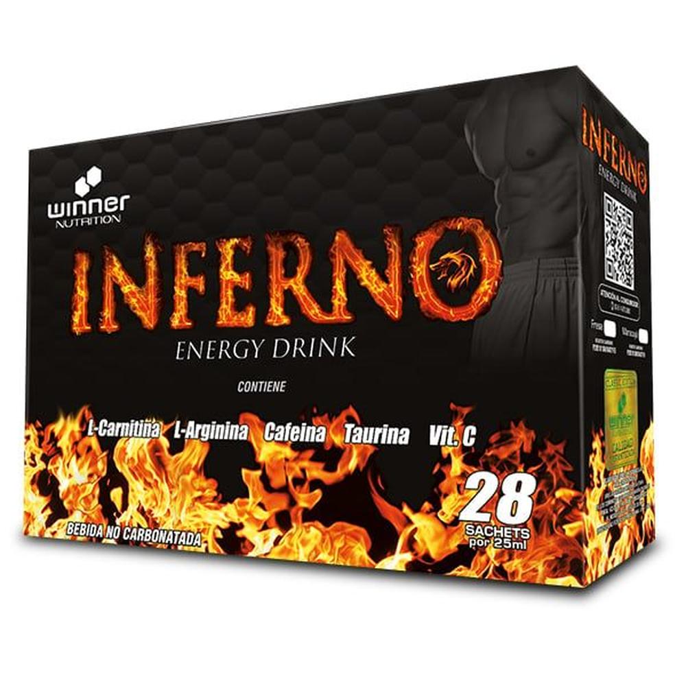 TERMOGÉNICO CAJA INFERNO 28 SACHETS MARACUYÁ WINNER NUTRITION - Oechsle