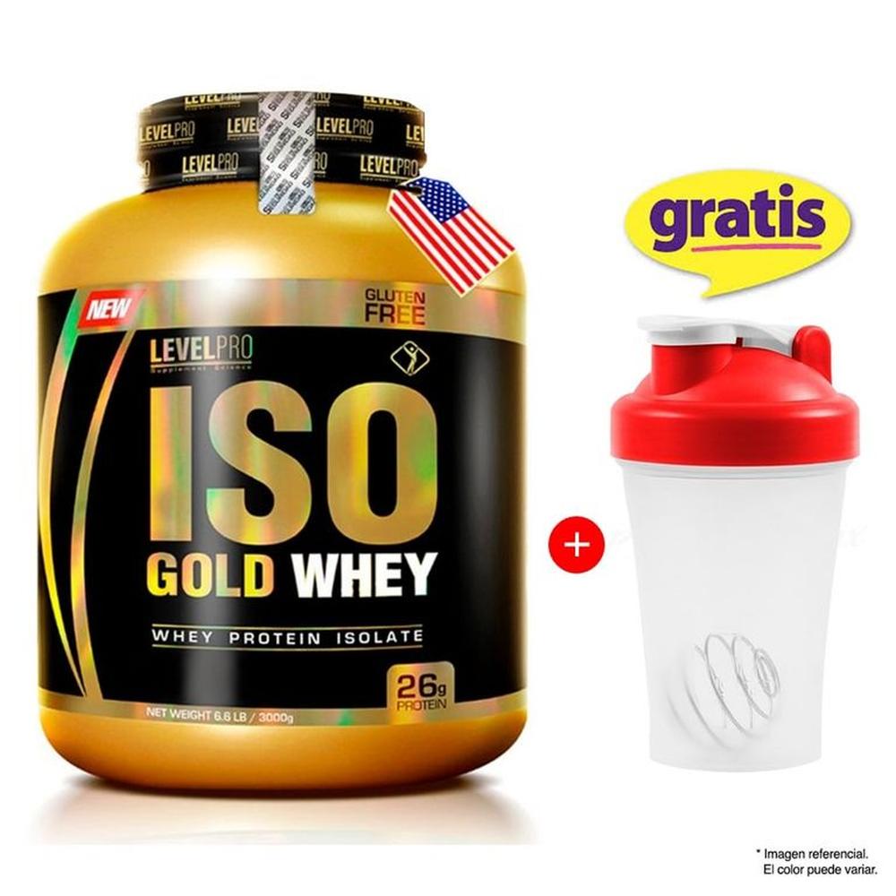 Proteína Level Pro Iso Gold Whey 3 kg Chocolate - Oechsle