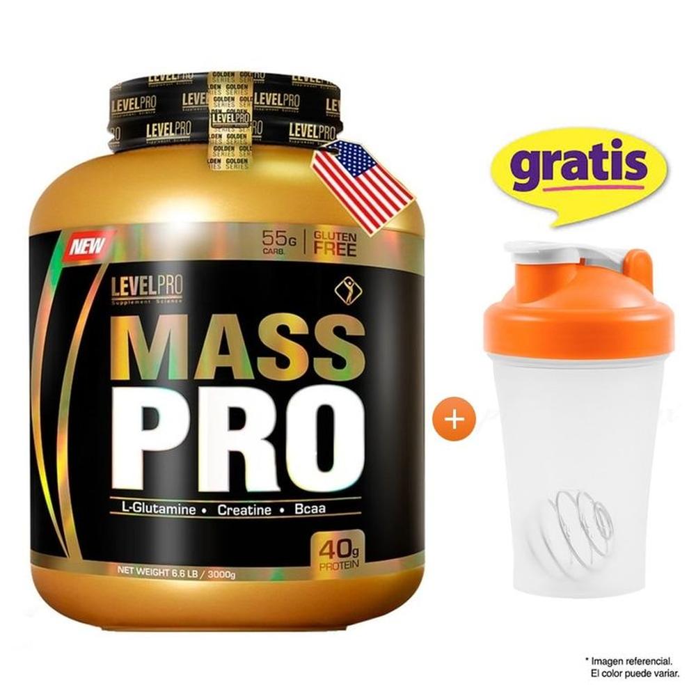 PROTEÍNA MASS PRO 3KG CHOCOLATE LEVEL PRO - Oechsle
