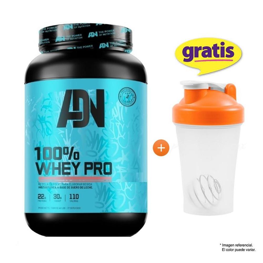 100% WHEY PRO PROTEINA ADN NUTRITION 1.1 KG VAINILLA - Oechsle