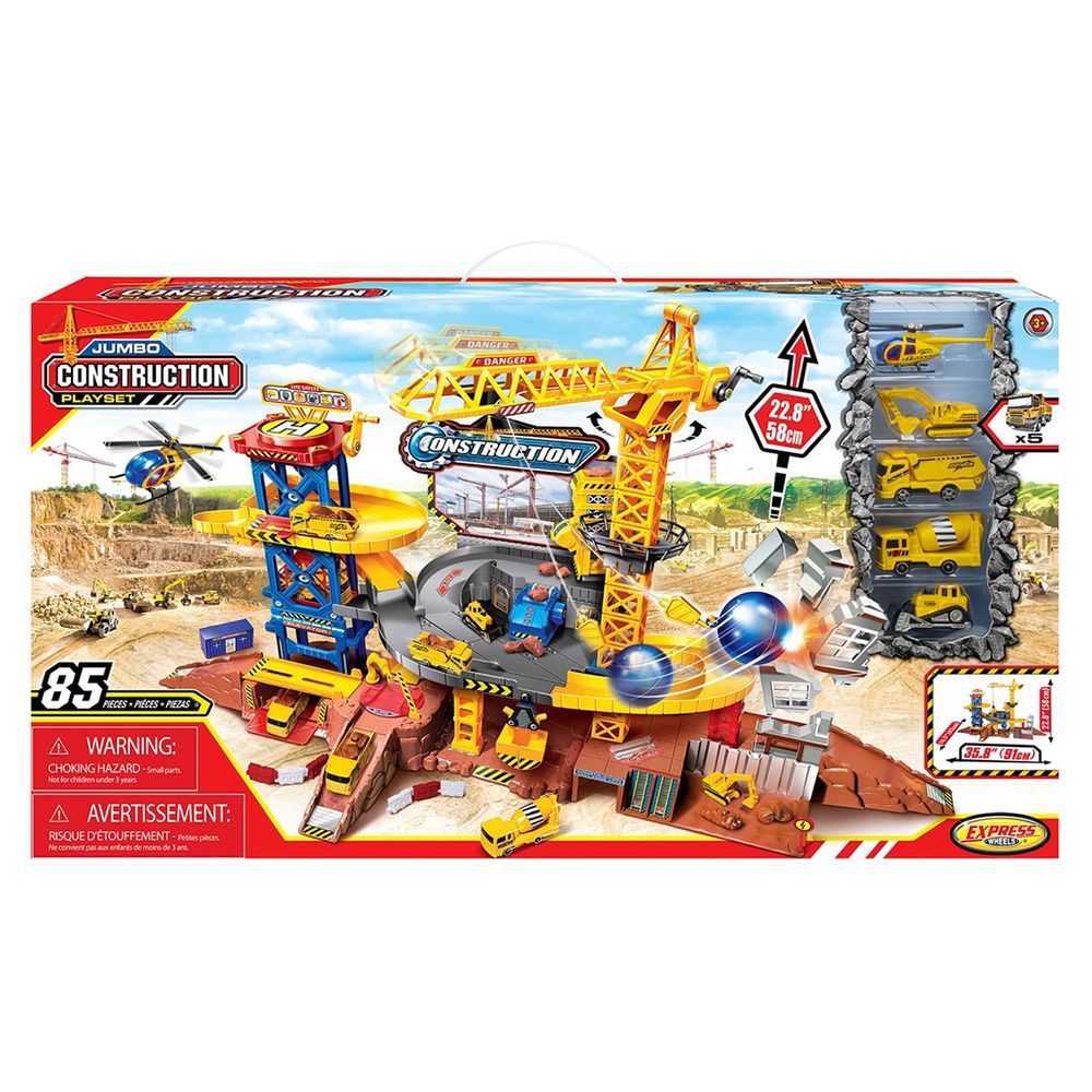 Set De Construcción Jumbo Construction 85 Piezas | Oechsle.pe - Oechsle
