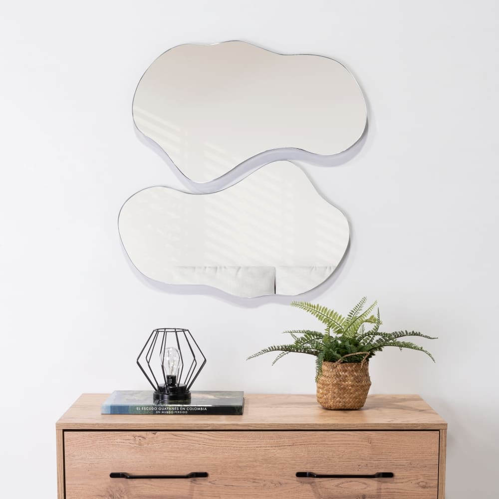 Set de 2 Espejos Nova Forma Irregular - Oechsle