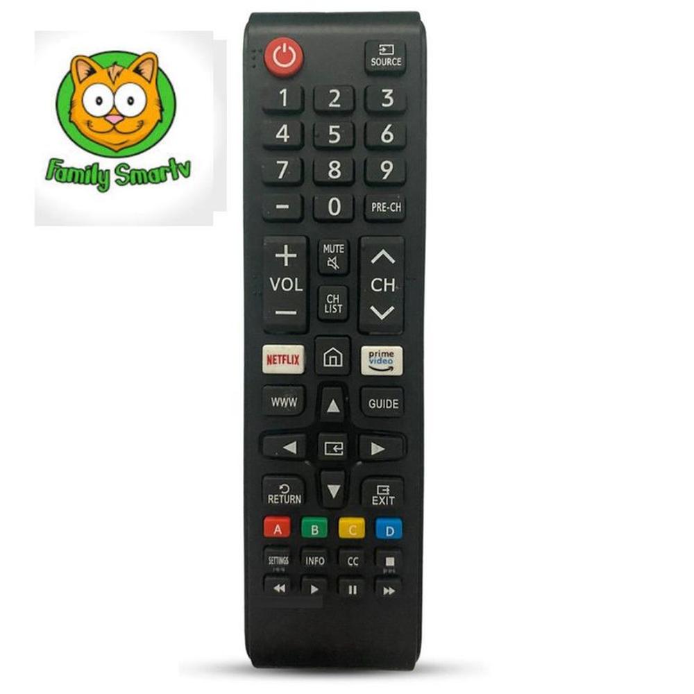 Control Remoto Para tv Samsung Smart Botón Amazon Prime y Netflix ...