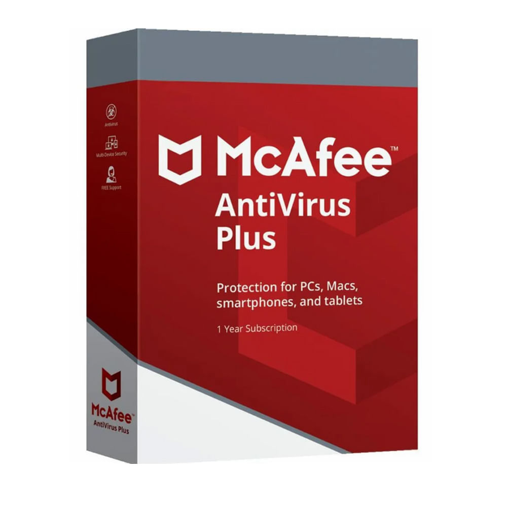 Mcafee Antivirus Plus 1 PC - 1 año (Código digital) | Oechsle - Oechsle