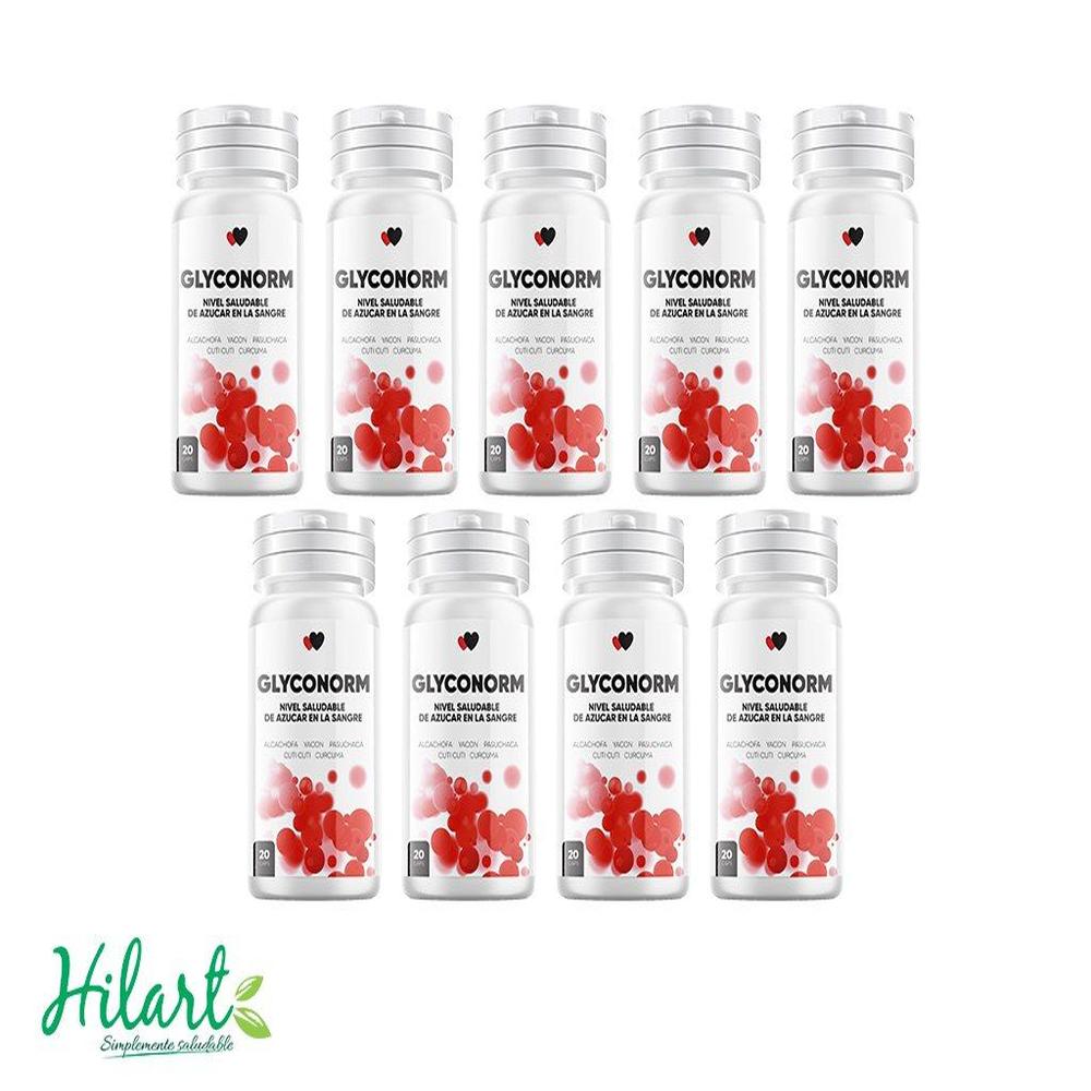 GLYCONORM - pack x6 - alivia y controla síntomas de diabetes - Oechsle