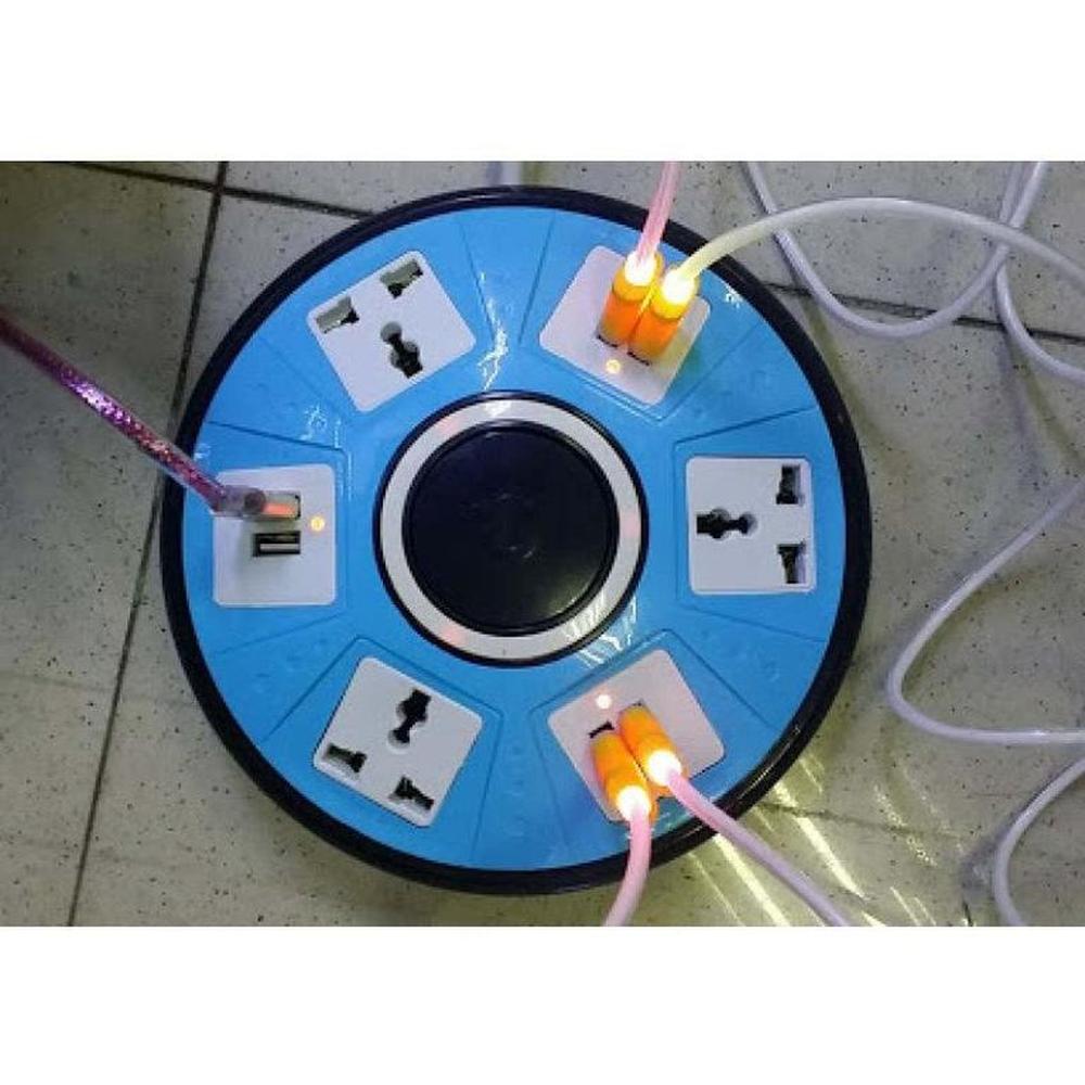 Tomacorriente, extesion multiple 5 tomas + 2 puertos usb - Oechsle