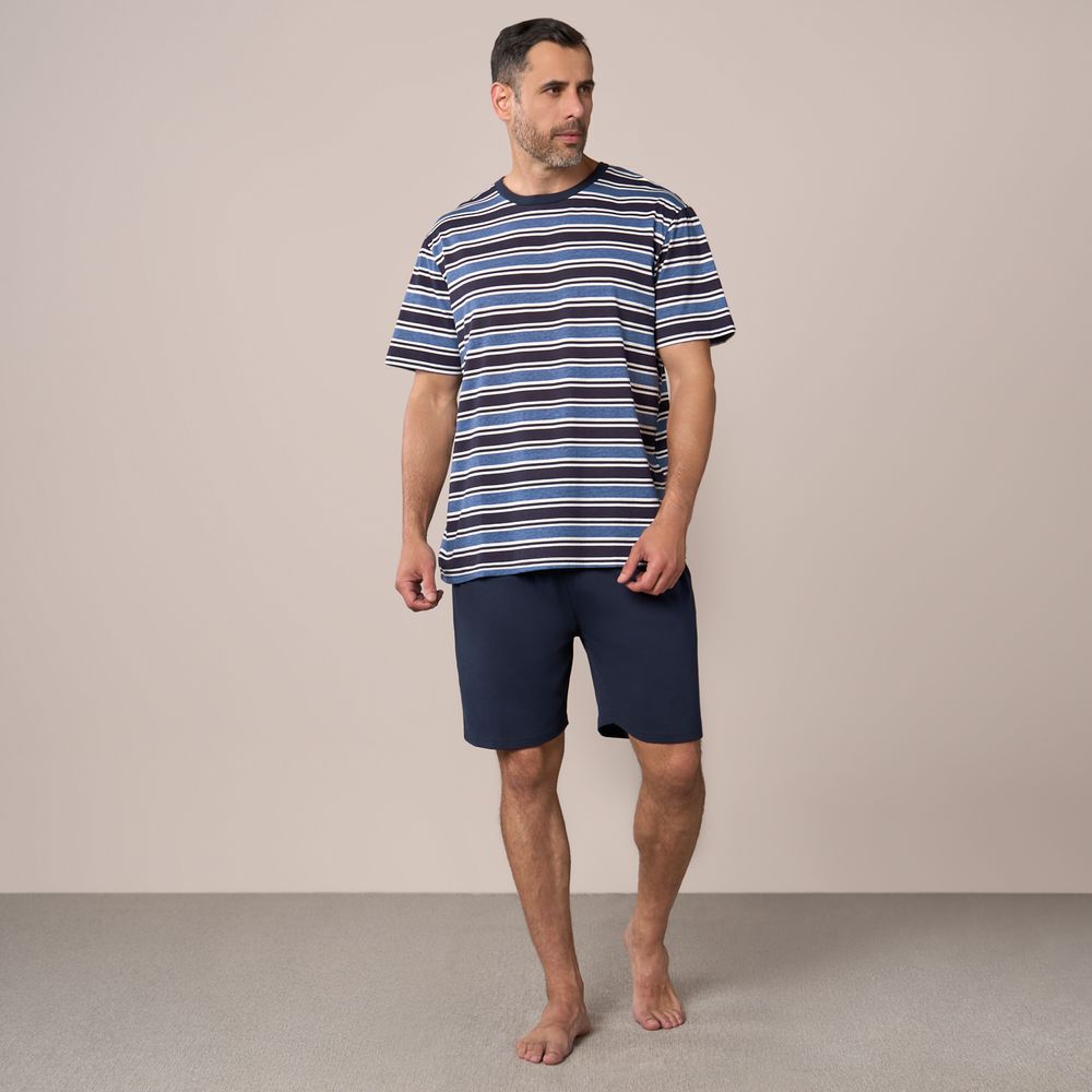 Set Pijama Hombre Madison Rayas R | Oechsle.pe - Oechsle